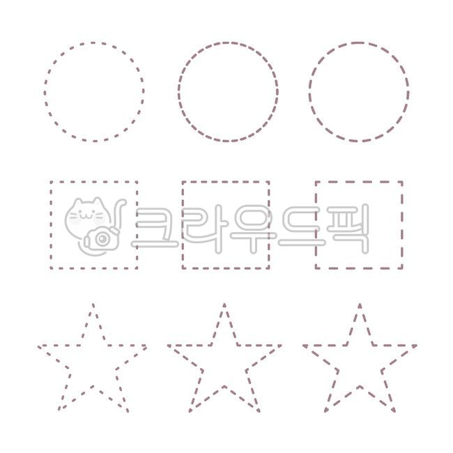 점선, 도트, 도형, 동그라미, 점, 사진,이미지,일러스트,캘리그라피 - Onle Design작가