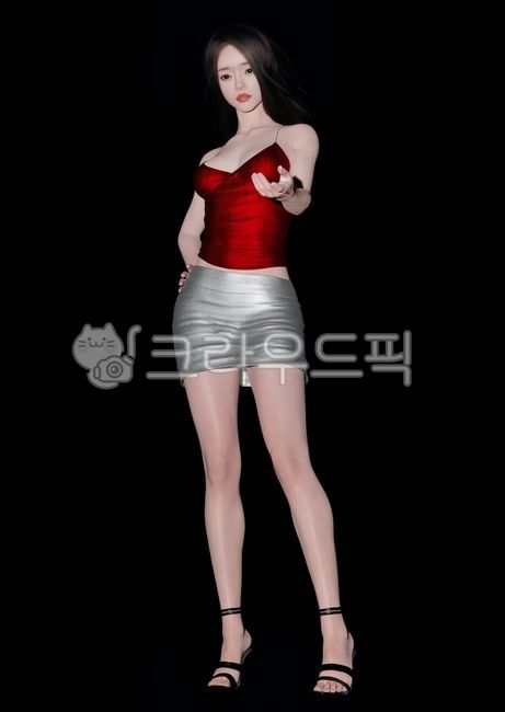 가상모델, 모델, 여성, model, virtual, 사진,이미지,일러스트,캘리그라피 - 버츄얼작가