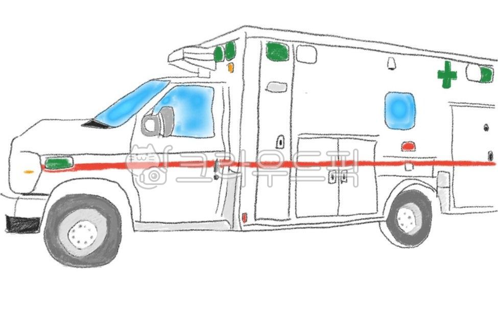 구급차, ambulance, 앰뷸런스, 119, 911, 사진,이미지,일러스트,캘리그라피 - 제주愛작가