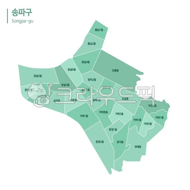 서울지도, 지도, 도표, 맵, map, 사진,이미지,일러스트,캘리그라피 - minnnnn작가