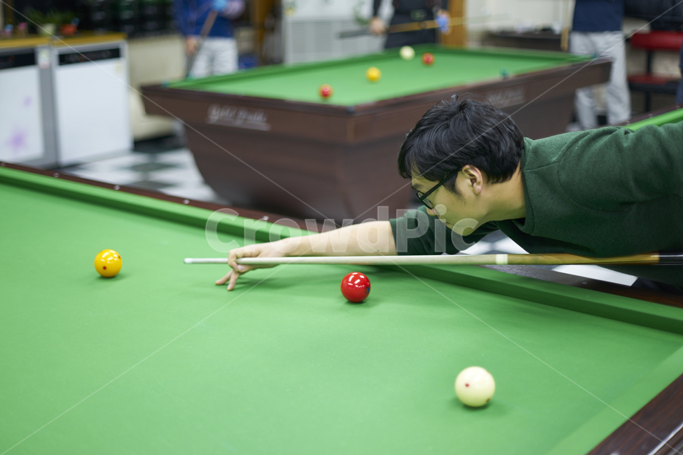 당구, 4구, 당구장, 스트로크, 집중, 사진,이미지,일러스트,캘리그라피 - mingwon작가