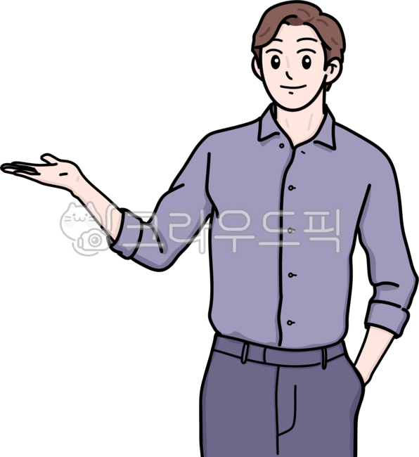 사람, person, 남자일러스트, 남자사람, 사람일러스트, 사진,이미지,일러스트,캘리그라피 - fopins작가