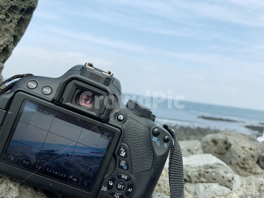 제주도바다, 제주도, 카메라, 하늘, 사진기, 사진,이미지,일러스트,캘리그라피 - PHOYU작가