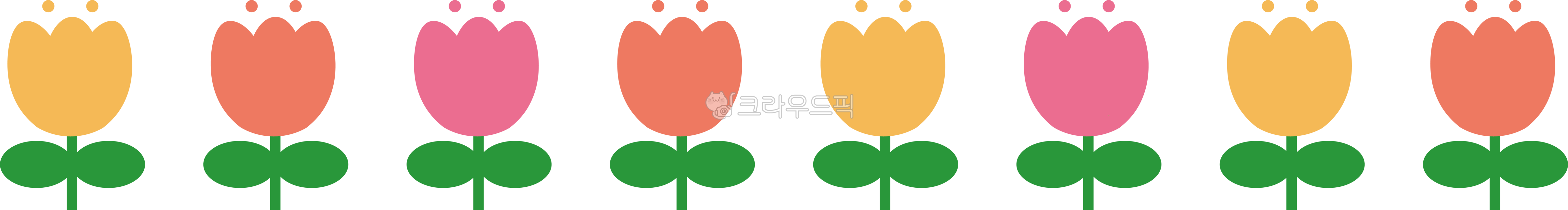튤립, 꽃, 봄, 튤립꽃, 봄꽃, 사진,이미지,일러스트,캘리그라피 - Anyum작가