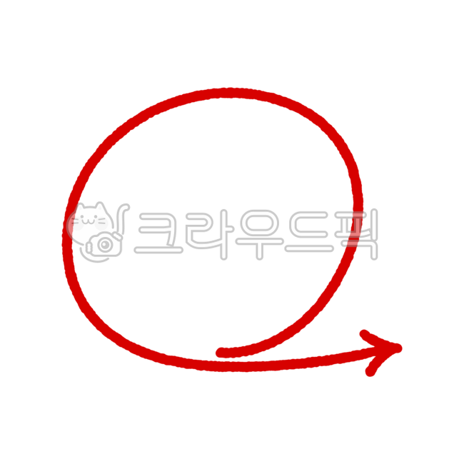 화살표, 동그라미, 별표, 강조, 표시, 사진,이미지,일러스트,캘리그라피 - mongssi작가