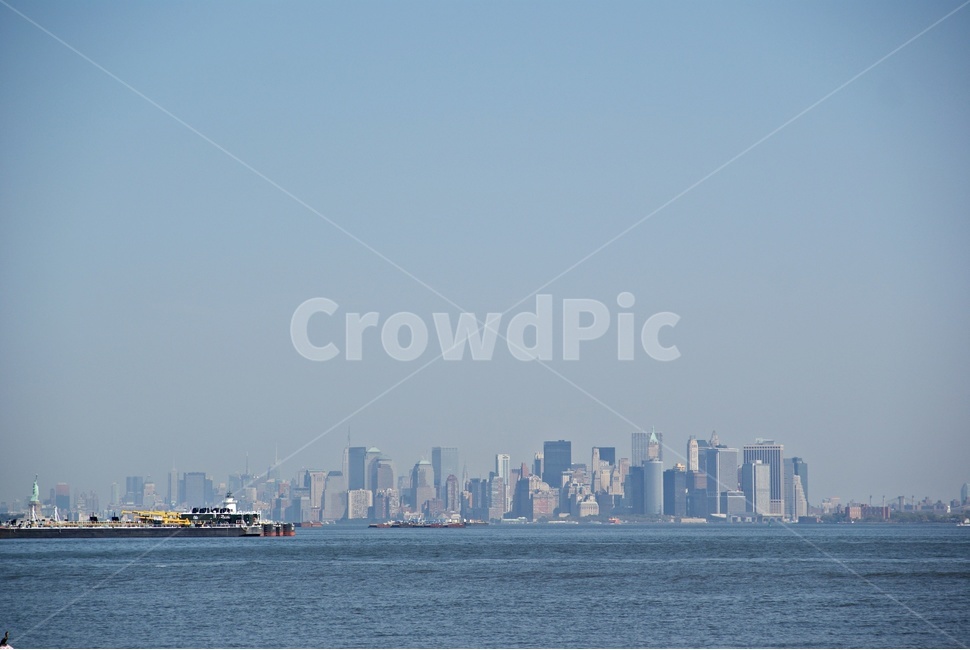 뉴욕, 허드슨강, 풍경, 맨하탄, 빌딩숲, 사진,이미지,일러스트,캘리그라피 - wnsk작가
