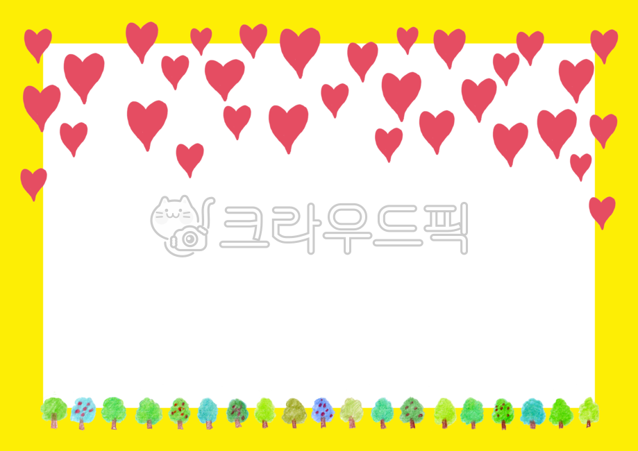 테두리일러스트 테두리 손그림 손그림일러스트 프레임 사진이미지일러스트캘리그라피 Csophie작가
