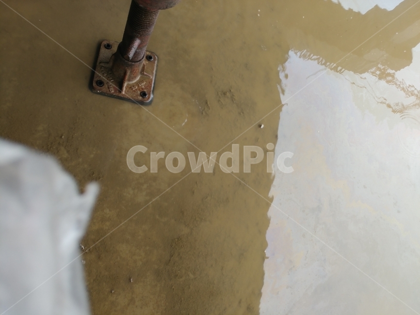 비, 물, 폭우, 건설현장, 힘든삶, 사진,이미지,일러스트,캘리그라피 - 절전모드작가