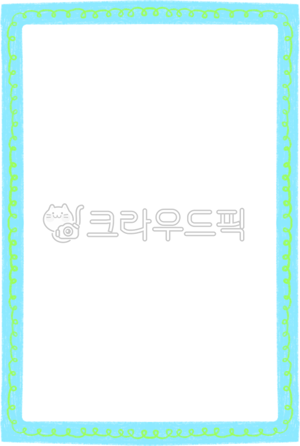 테두리, 귀여운테두리, 테두리일러스트, 틀, 프레임, 사진,이미지,일러스트,캘리그라피 - lougraphic작가