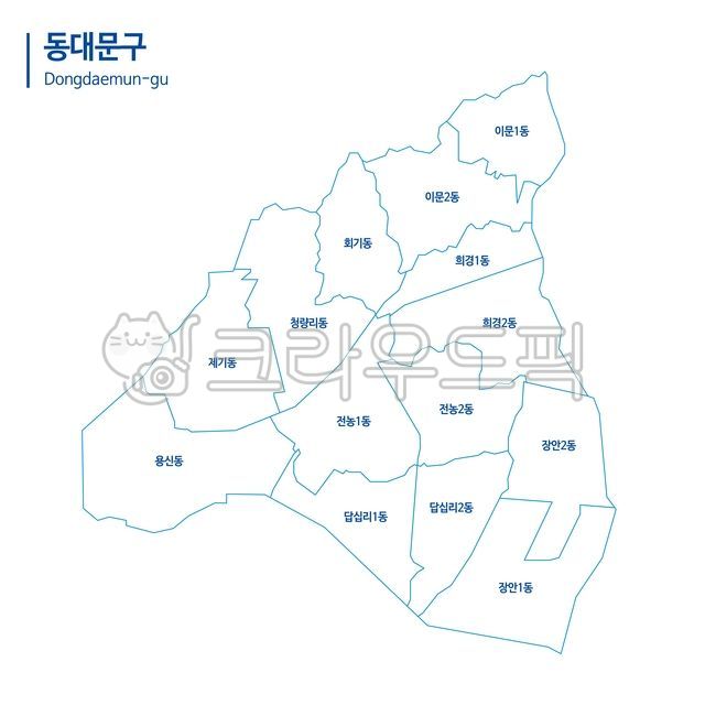 서울지도, 지도, 도표, 맵, mappng, 사진,이미지,일러스트,캘리그라피 - minnnnn작가