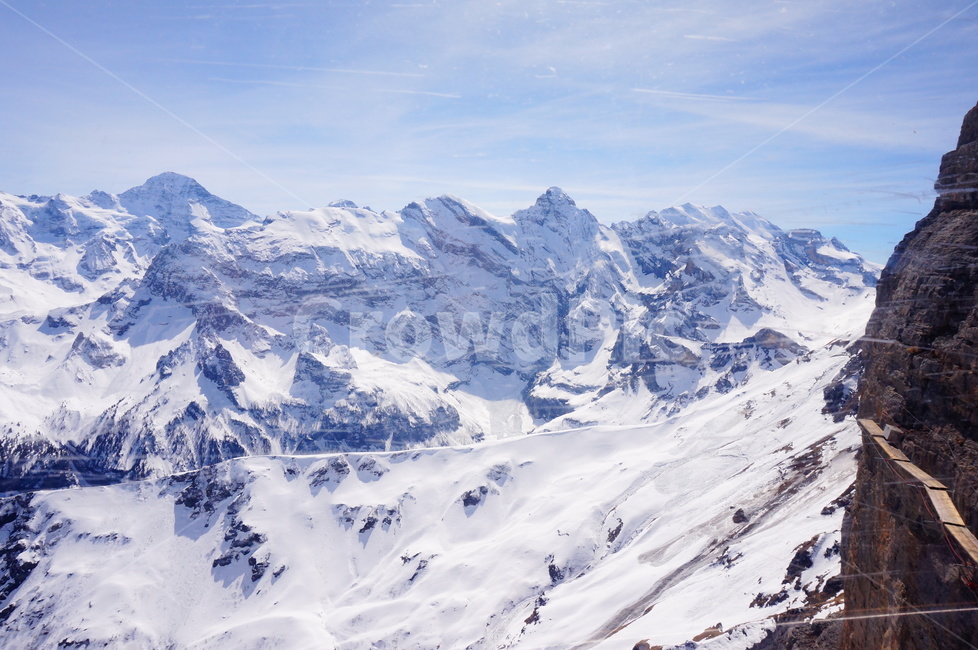 눈산, 설산, 겨울, 겨울산, 스위스산, 사진,이미지,일러스트,캘리그라피 - 청달이작가