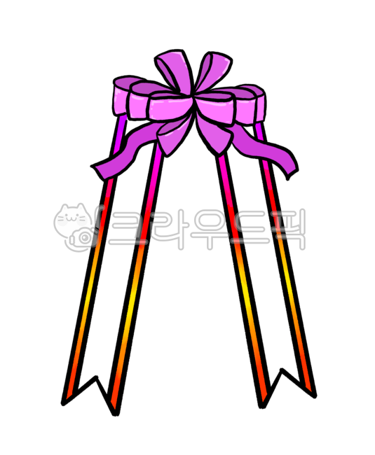 리본, 리본일러스트, 라벨, 리본라벨, 화환, 사진,이미지,일러스트,캘리그라피 - dallang작가