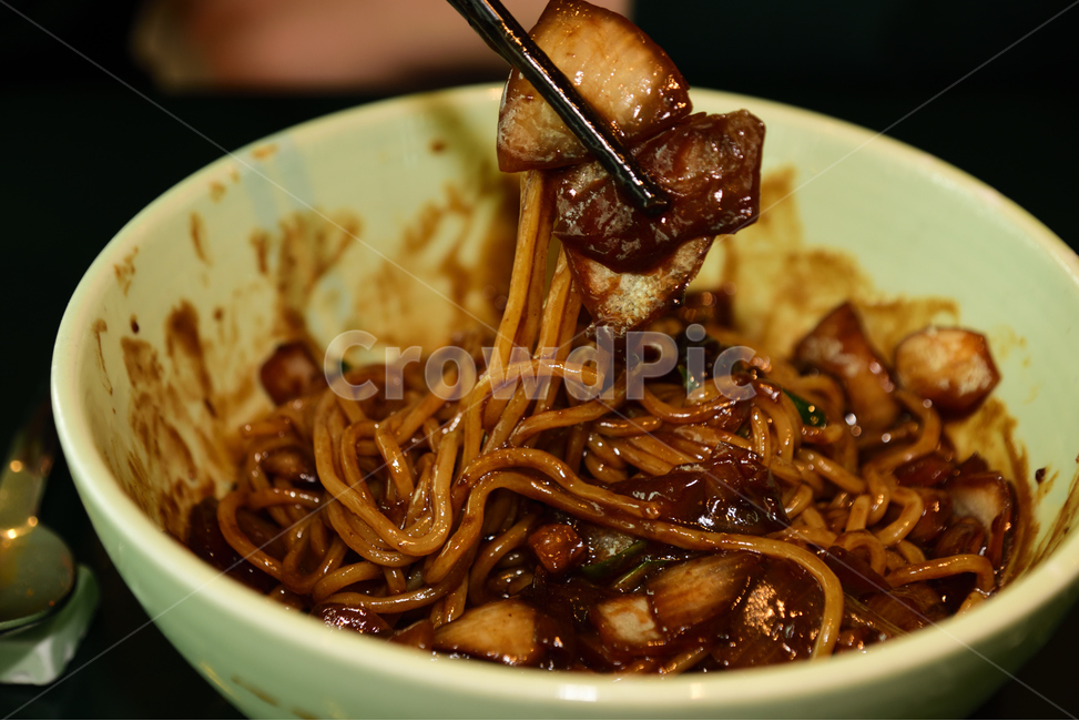 자장면, 중화요리, 중국요리, 짜장, 중국집, 사진,이미지,일러스트,캘리그라피 - 여여니스톡작가