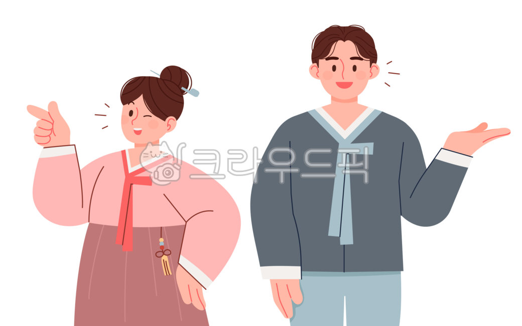 추석, 명절, 일러스트, 캐릭터, 안내, 사진,이미지,일러스트,캘리그라피 - woocat작가