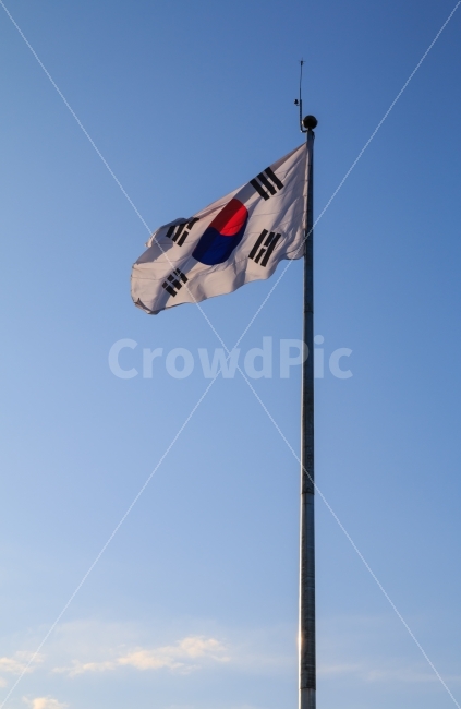 태극기 태극 깃발 국기 사괘 사진 이미지 일러스트 캘리그라피 Sinsy작가