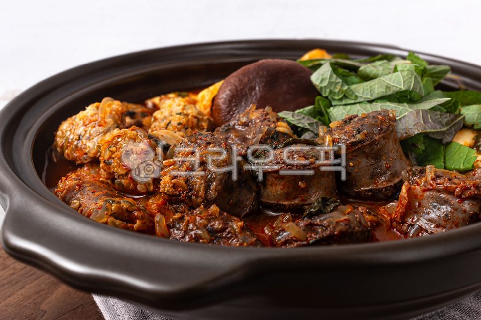 순대전골, 순대, 전골, 백순대, 피순대, 사진,이미지,일러스트,캘리그라피 - Ntjdals2245작가