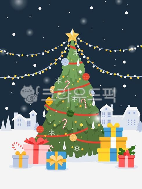 크리스마스, 성탄절, 아이콘, 일러스트, 손그림, 사진,이미지,일러스트,캘리그라피 - magnoliaa작가