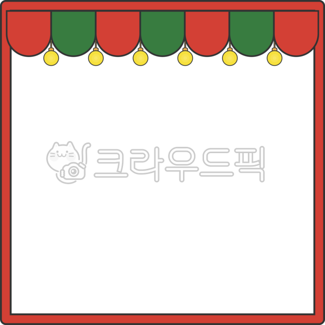프레임 크리스마스일러스트 테두리일러스트 사각프레임 정사각테두리 사진이미지일러스트캘리그라피 Warmsnow11작가