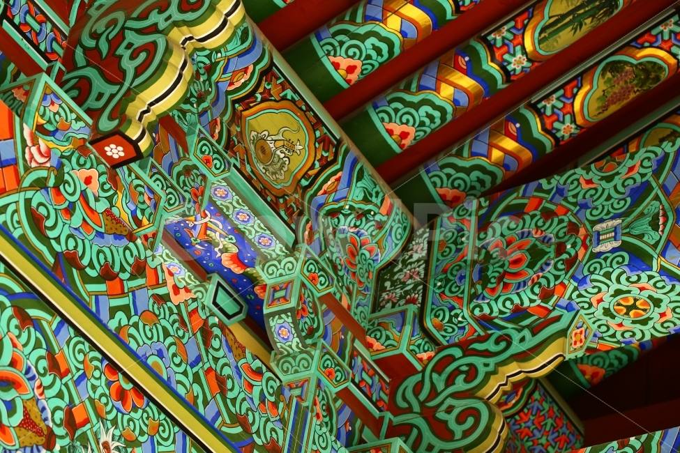 한국전통, 단청, 절, 전통의색, 사찰, 사진,이미지,일러스트,캘리그라피 - sam작가