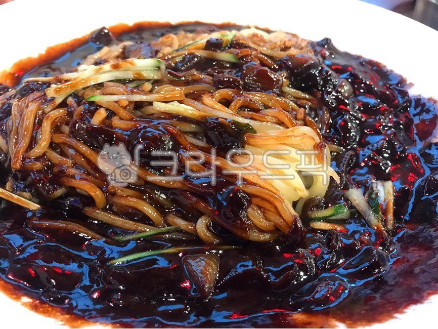 food, 음식, 짜장면, 짜장, 중국집, 사진,이미지,일러스트,캘리그라피 - 먹방작가