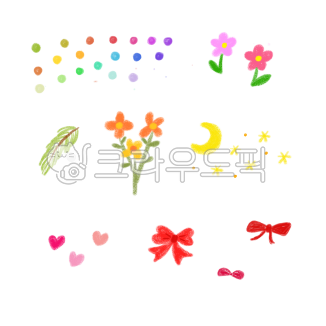 데코스티커 데코레이션스티커 데코용스티커 다꾸스티커 다이어리꾸미기 사진이미지일러스트캘리그라피 Yoyohyewon작가