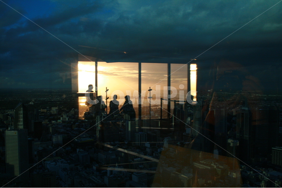 야경, 그림자, 호주, 멜버른, 여행, 사진,이미지,일러스트,캘리그라피 - unijung작가