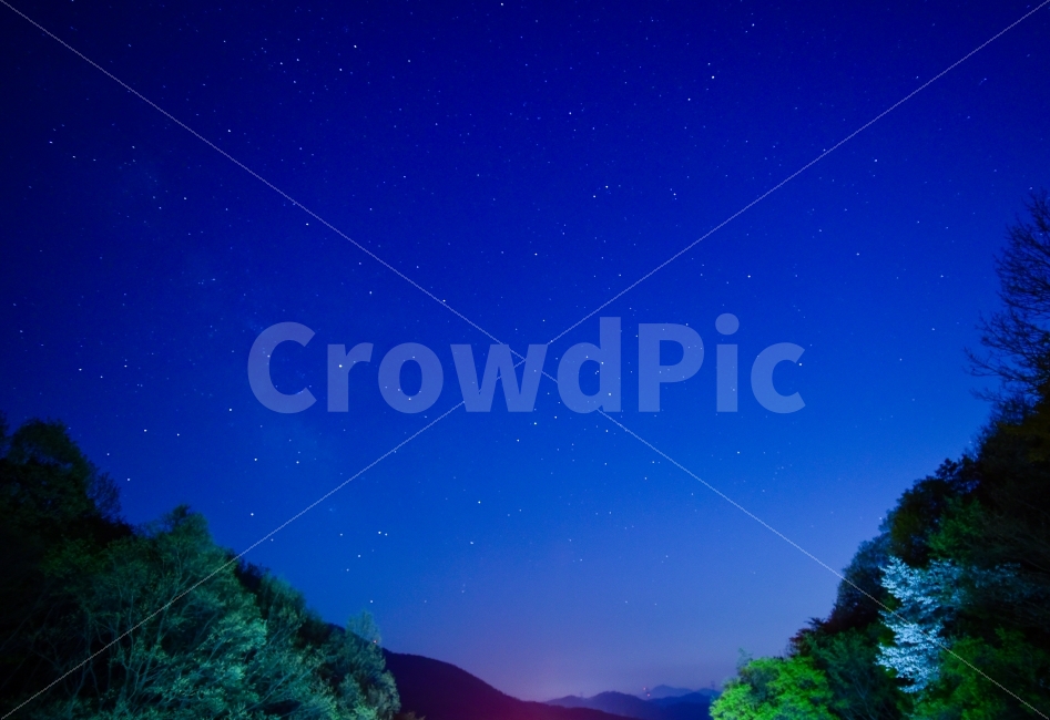 별, 야경, 하늘, 예쁜, SKY, 사진,이미지,일러스트,캘리그라피 - JJUNK작가