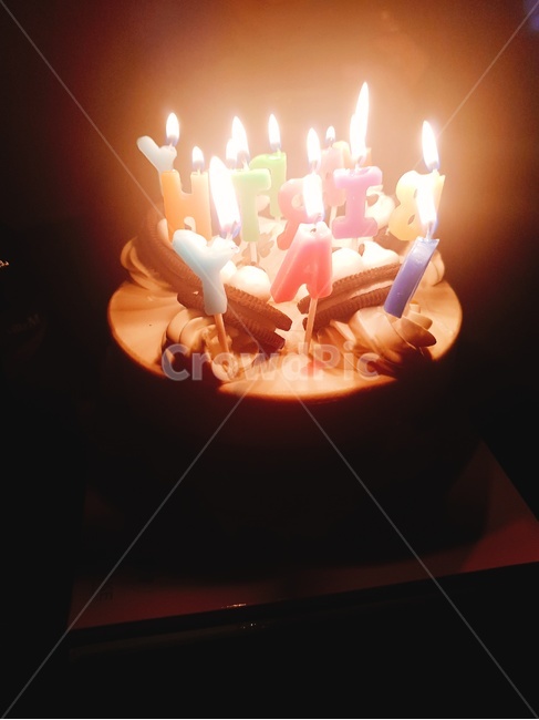 케이크, 초, 생일, 생일축하, 생일케이크, 사진,이미지,일러스트,캘리그라피 - Nseongrina작가