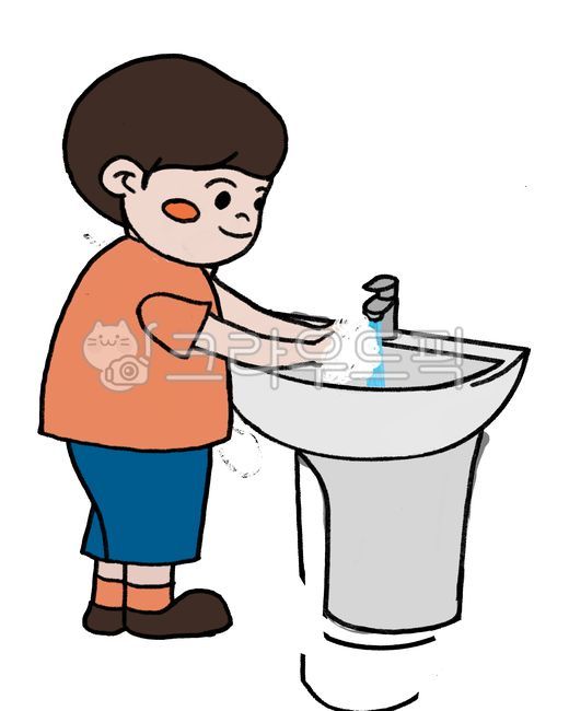 어린이집, 유치원, 손그림, 일러스트, toilet, 사진,이미지,일러스트,캘리그라피 - dallang작가