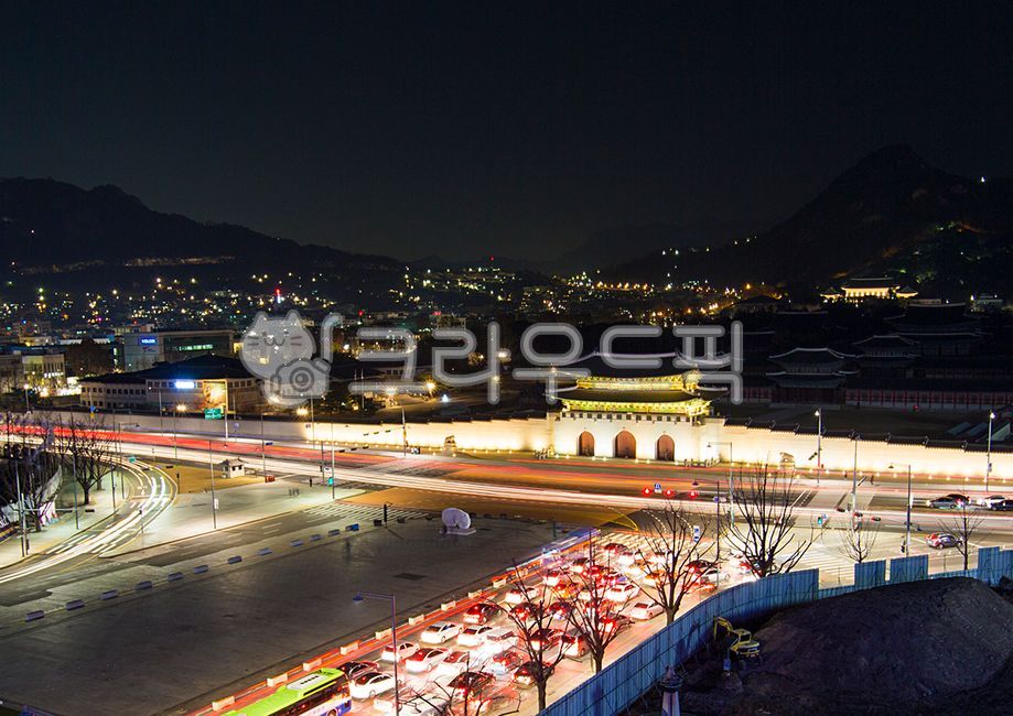 야경, 장노출, 광화문, 광화문광장, 경복궁, 사진,이미지,일러스트,캘리그라피 - Njyyjhjyy작가