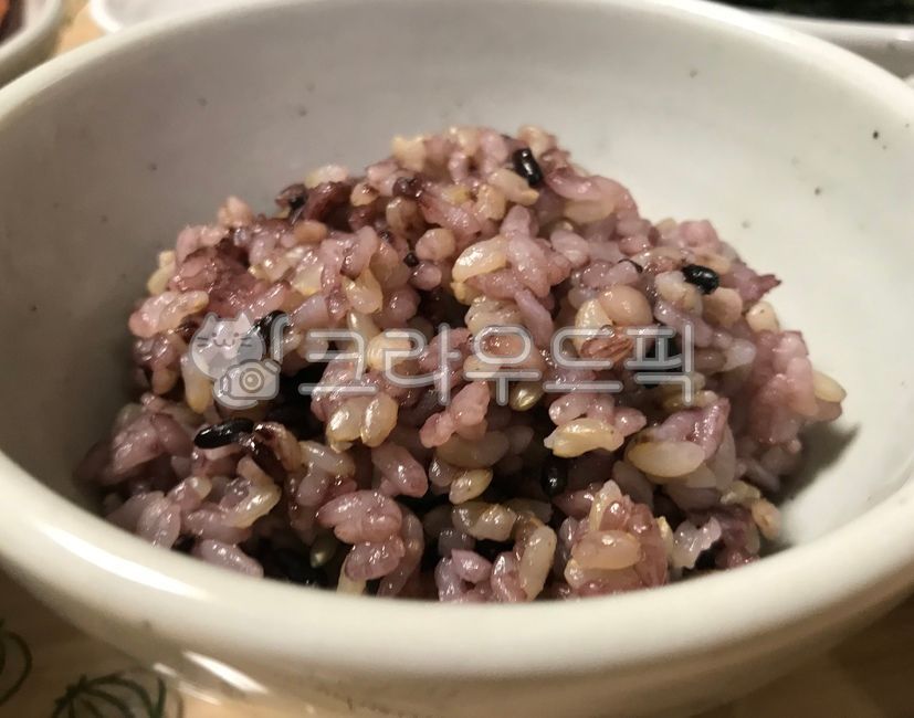 밥, rice, 잡곡, 잡곡밥, 한식, 사진,이미지,일러스트,캘리그라피 - Nmskim2067작가