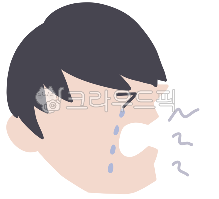 얼굴, 사람, 머리, 옆모습, 모습, 사진,이미지,일러스트,캘리그라피 - hello 안녕작가