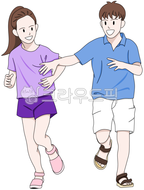 달리기, 뛰기, 달리기시합, 달리는아이들, 뛰는아이들, 사진,이미지,일러스트,캘리그라피 - khmjoyer작가