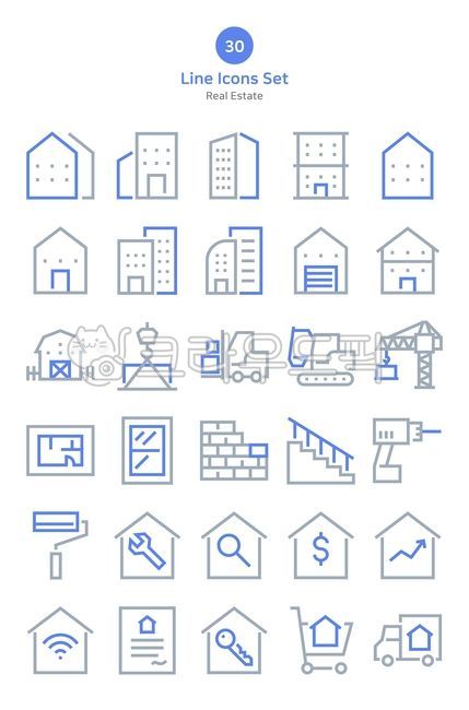 라인아이콘, 비즈니스, 벡터, 아이콘세트, 라인, 사진,이미지,일러스트,캘리그라피 - 유자디자인작가