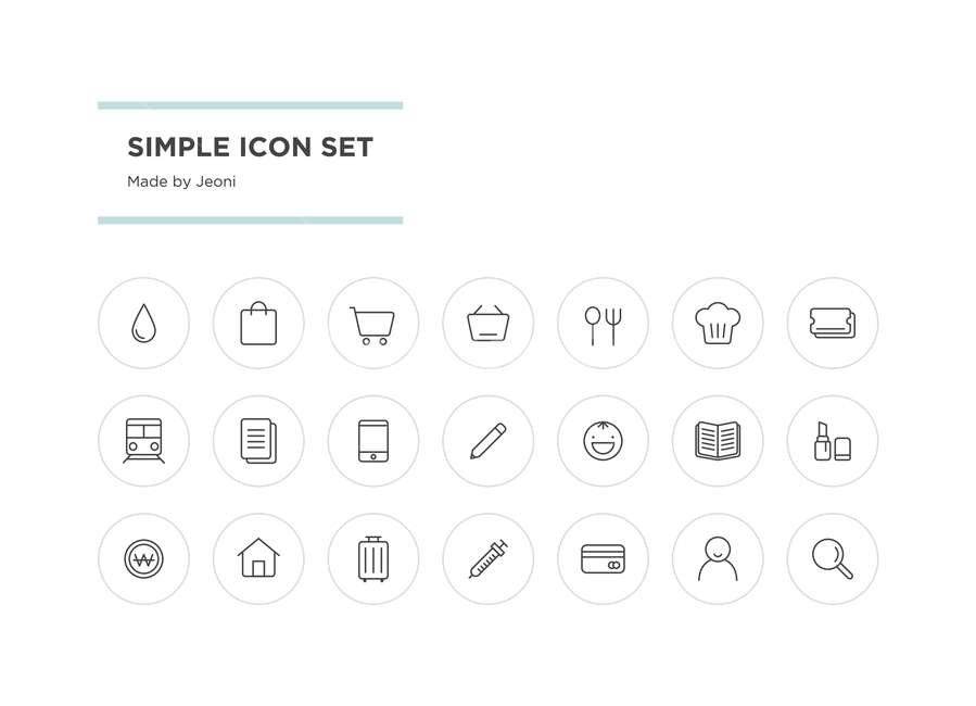 simpleicon, simple, icon, graphic, illustration, 사진,이미지,일러스트,캘리그라피 - 마또작가